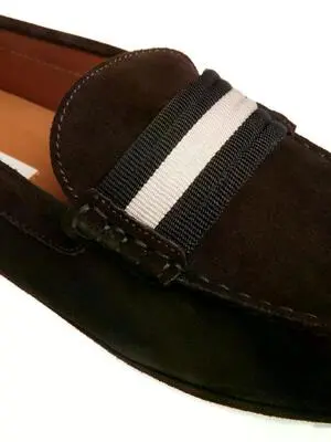 Bally Striped Loafers