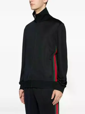 Gucci Stripe Zip-fastening Sweatshirt