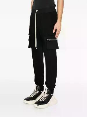 Rick Owens Matodon Zip-pocket Drawstring Pants