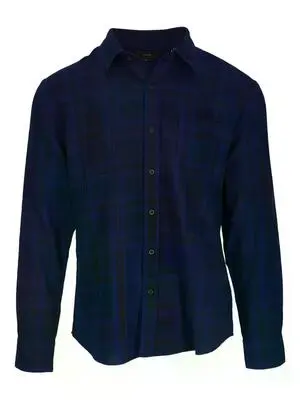 Vince Checked Woven Shirt