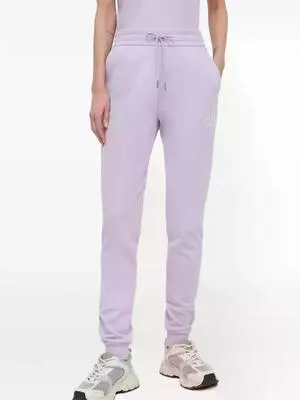 Armani Exchange Logo-detail Track Pants - Purple