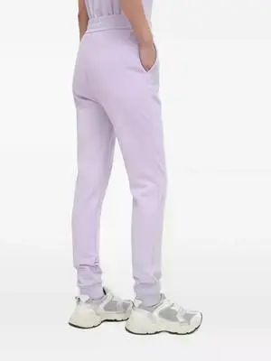 Armani Exchange Logo-detail Track Pants - Purple