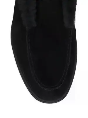 Santoni Fortune Round-toe Loafers