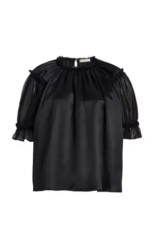 Ulla Johnson Alina Silk Top