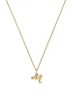 MISSOMA Initial Pendant Necklace - Gold