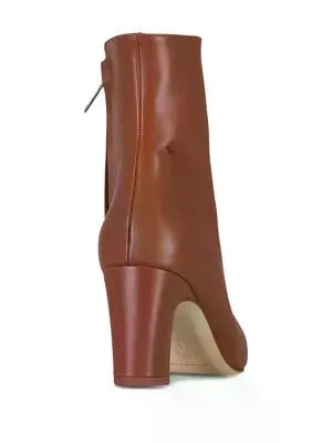 Manolo Blahnik Ofaralo Leather Boots