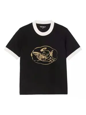 Carhartt Work In Progress Graphic Print Ringer T-shirt