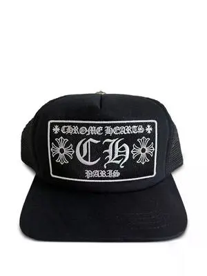 Chrome Hearts Paris Trucker Hat - Black