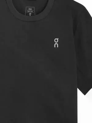 On Cropped T-shirt - Black