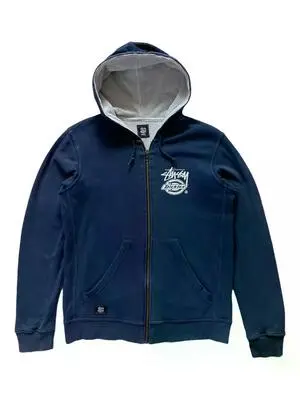 StÜssy X Dickies Zip-up Hoodie - Blue