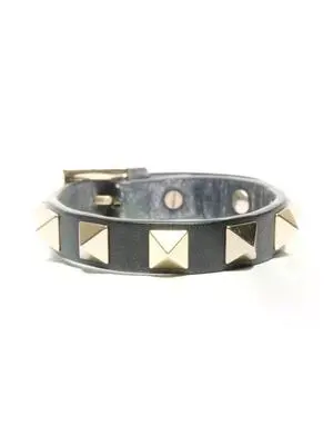 Valentino Garavani 2010-2025s Studded Bracelet - Grey