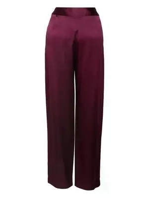 THE SEI Concealed-fastening Pleated Trousers - Red