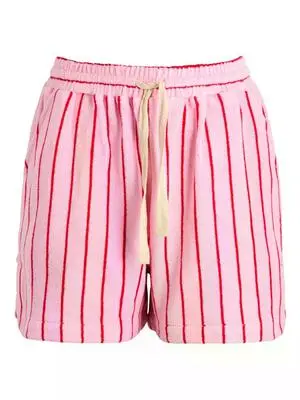 BONGUSTA Striped Drawstring Shorts