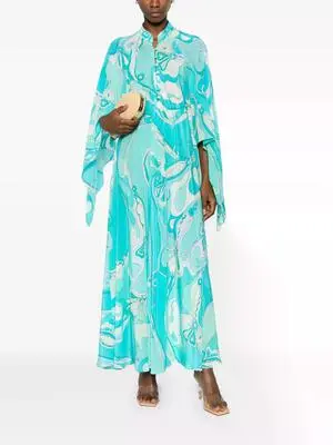 Emilio Pucci Floral-print Kaftan