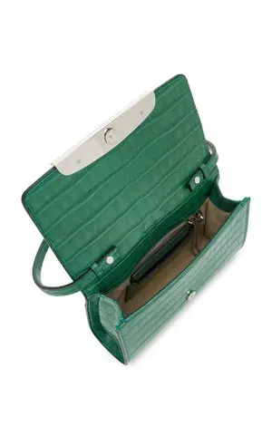 Brandon Maxwell Louise Pochette Bag - Green