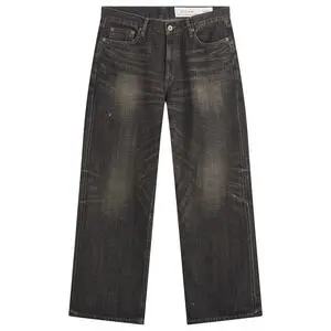 NEIGHBORHOOD Wide Leg Selvedge Denim Jeans
