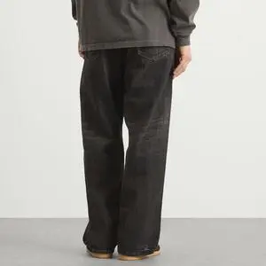 NEIGHBORHOOD Wide Leg Selvedge Denim Jeans