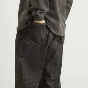 NEIGHBORHOOD Wide Leg Selvedge Denim Jeans