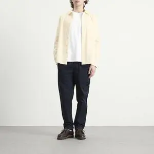 Folk Embroidery Direction Babycord Shirt