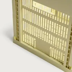HAY Cube Recycled Colour Crate - Light Yellow