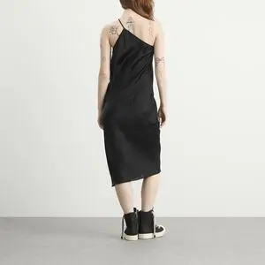 Rick Owens One Shoulder Slip Dress