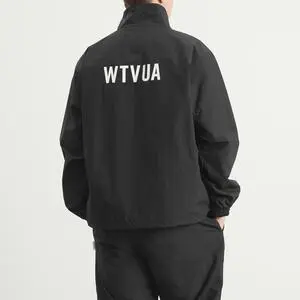 WTAPS Pertex Logo Track Jacket - Black
