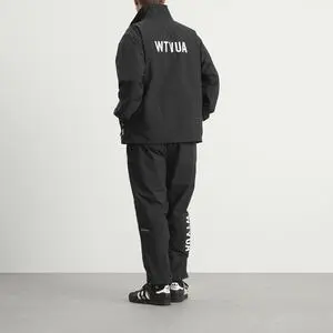 WTAPS Pertex Logo Track Jacket - Black