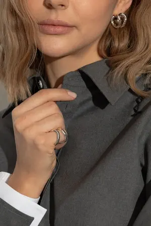 LIÉ STUDIO The Alma Ring - Silver