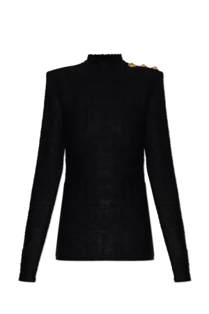 Balmain Top With Decorative Buttons