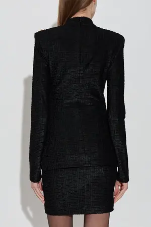 Balmain Top With Decorative Buttons