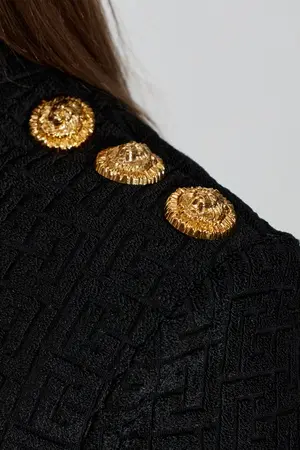 Balmain Top With Decorative Buttons