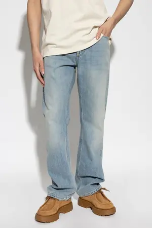 Alexander McQueen Straight-leg Jeans - Light Blue