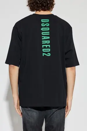 Dsquared2 T-shirt With Pocket - Black