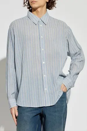 MARANT Cybilio" Shirt - Light Blue