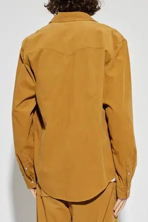MARANT Corduroy Shirt `vasco - Brown