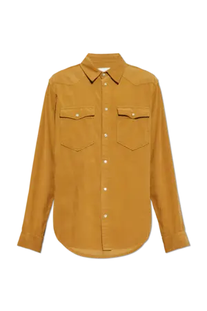 MARANT Corduroy Shirt `vasco - Brown