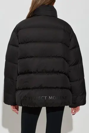 Perfect Moment Quilted Down Jacket With Stand-up Collar