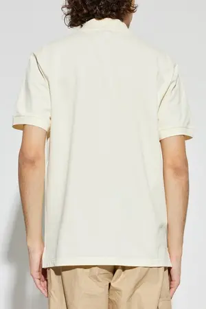 Alexander McQueen Polo With Logo - Cream