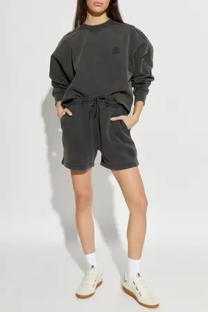 MARANT ETOILE Miranée Relaxed-fit Shorts - Grey