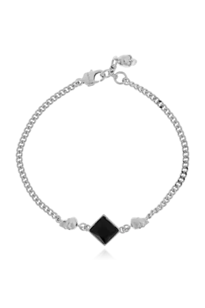 Alexander McQueen Brass Bracelet - Silver