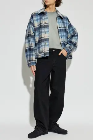 MARANT Plaid Brushed Wool Jacket