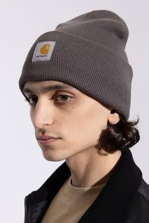 Carhartt Work In Progress Cap With Patch - Brown