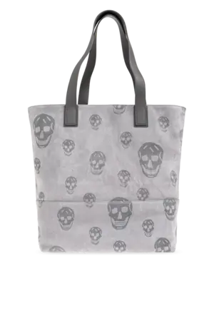 Alexander McQueen T-bar” Shopper Bag - Grey