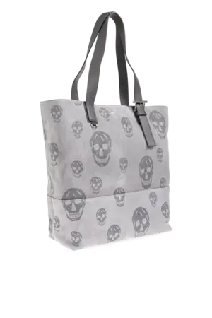 Alexander McQueen T-bar” Shopper Bag - Grey