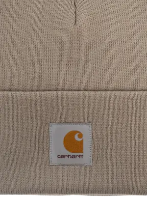 Carhartt Work In Progress Patch Beanie - Beige