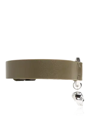 Alexander McQueen Leather Bracelet - Green
