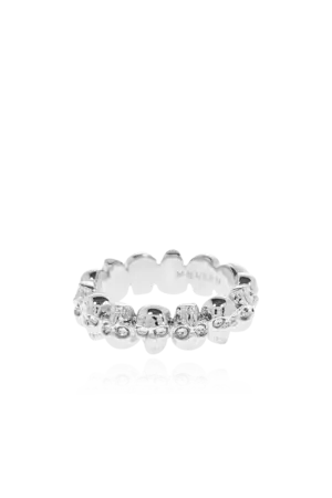 Alexander McQueen Brass Ring - Silver