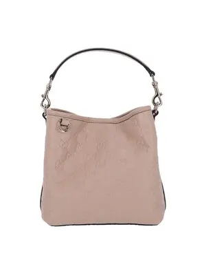 Gucci Gg Emblem Bucket Bag - Pink