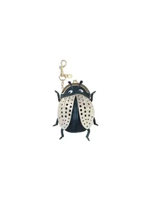 ANYA HINDMARCH Bug Keyring Charm - Green