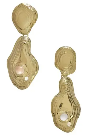 LEIGH MILLER Lava Drop Earrings